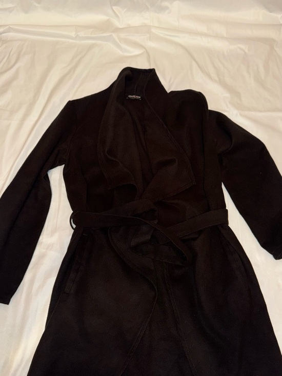 Fashion Nova | Jackets & Coats | Fashion Nova Black Wrap Trench Coat ...